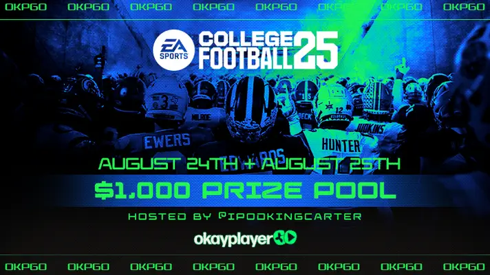 $1000 Prize Pool! OkayplayerGO's CFB 25 Challenge Hosted by ...