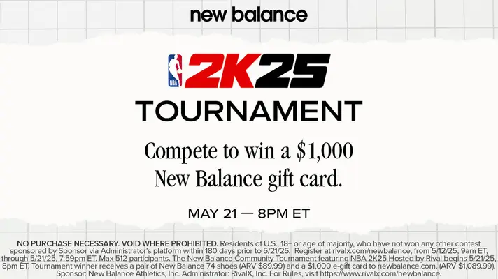 New Balance Community Tournament featuring NBA 2K25 | Rival